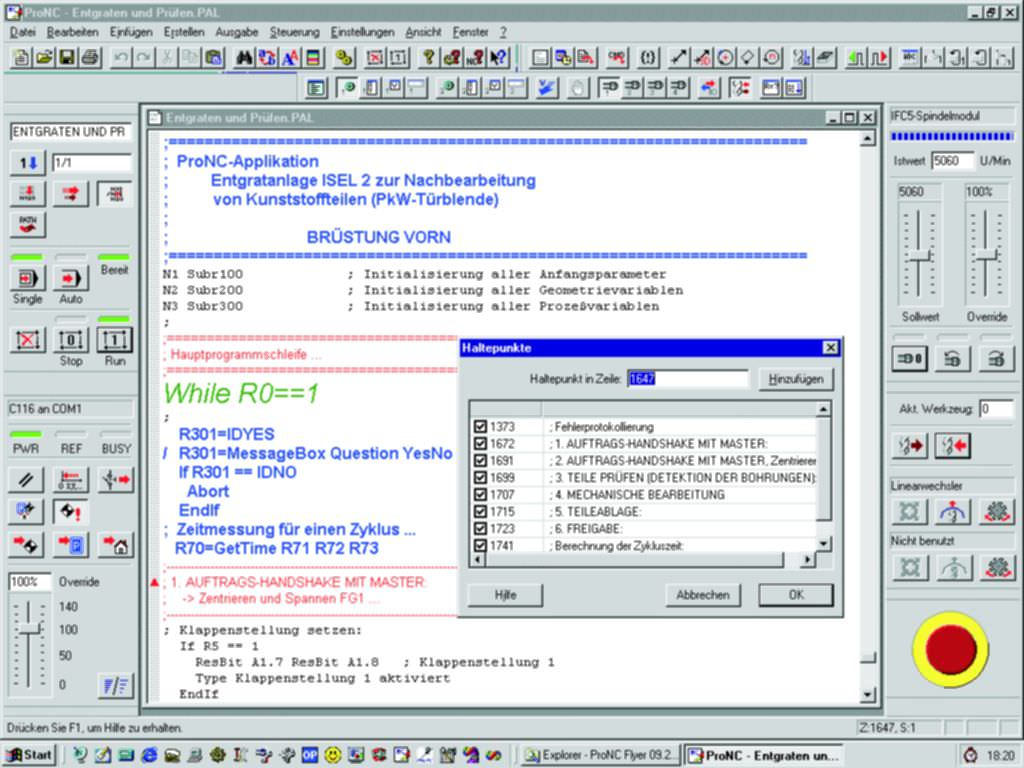 Programmiersoftware - PRO-NC - imes-icore GmbH - Windows