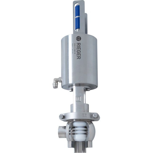 Aseptisches Ventil - Gebr. Rieger GmbH + Co. KG - pneumatisch ...