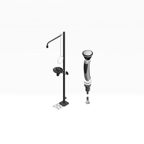 Augen- und Gesichtsdusche / für Labor - Burdinola Deutschland GmbH ...