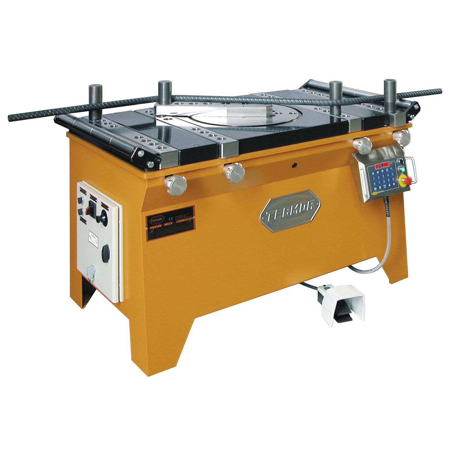 Elektrische Biegemaschine - PF 55-4S TRI - TECMOR S.R.L. - Betonstahl ...