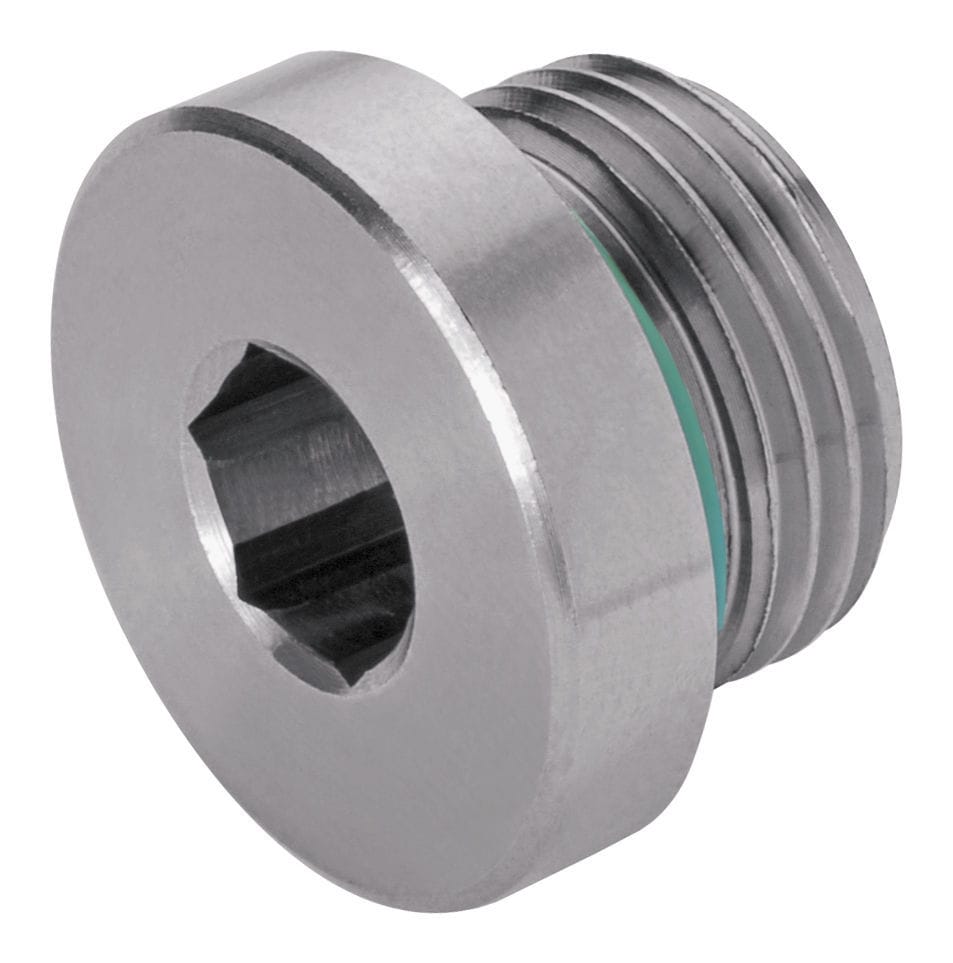 Runder Stopfen - 1123 - EISELE GmbH - Sechskant / Gewinde / Edelstahl