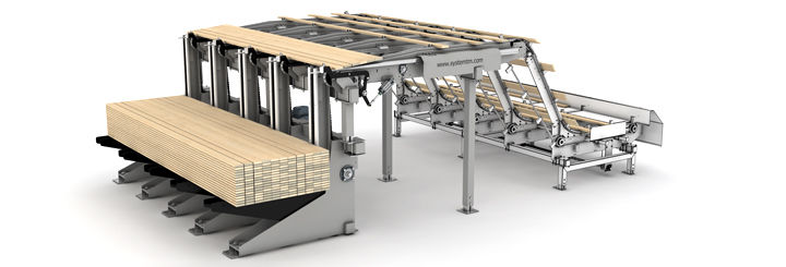 Stapelmaschine für automatische Maschinen - Opti-Stack 6000 - System TM