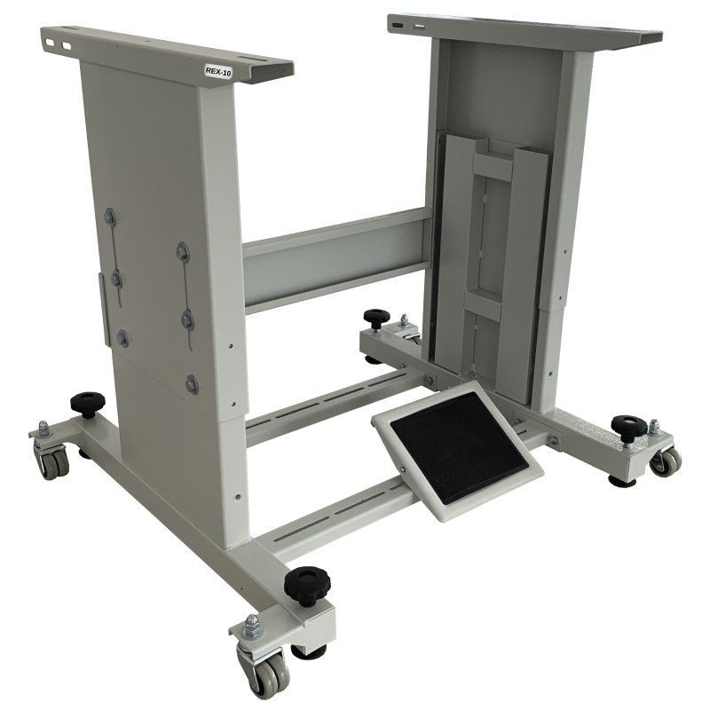 Nähmaschinen-Untergestell / Stahl - REX-10 - REXEL - einstellbar