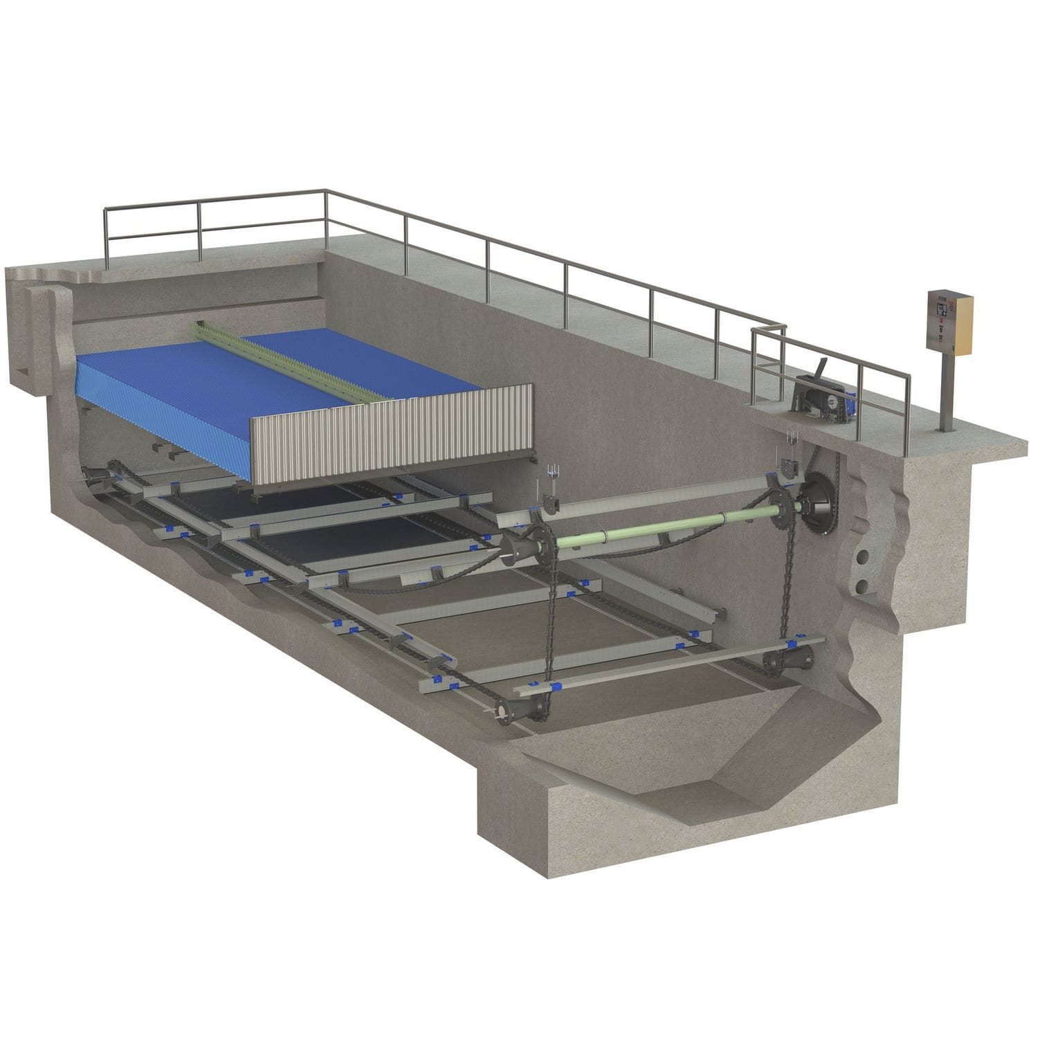 Klärschlamm-Abscheider - Polychem - Brentwood Europe GmbH - gravimetrisch