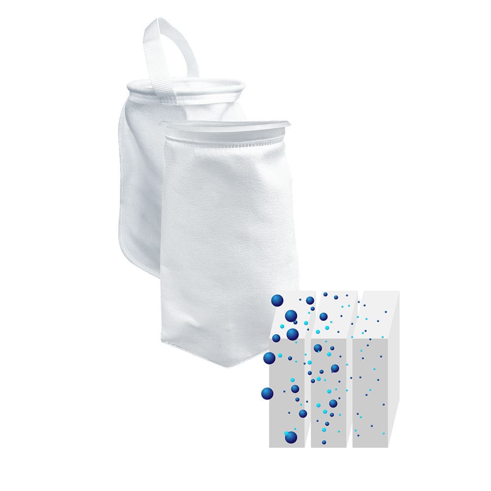 Filterbeutel für Flüssigkeiten - QUALIPOCHE MULTI - Siebec - Polyester ...