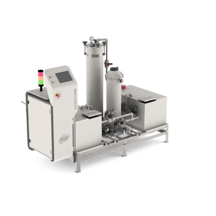 Aluminiumrecyclinganlage - ACIDPURE™ - Siebec - Wasser