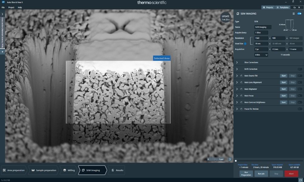 Software zur Diffraktionsanalyse von rückgestreuten Elektronen - Auto ...
