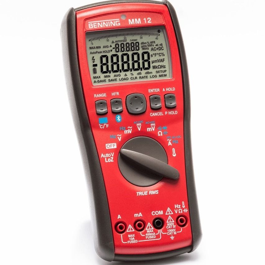 Digitales Multimeter - MM 12 - Benning - tragbar / 1000 V / 600 V