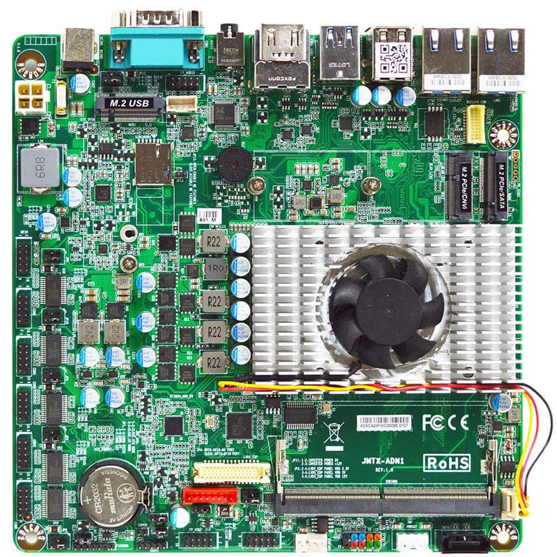 Mini-ITX-Mainboard - JMTX-ADN1 series - Jetway Information Co., Ltd. - Intel® Processor N97 ...