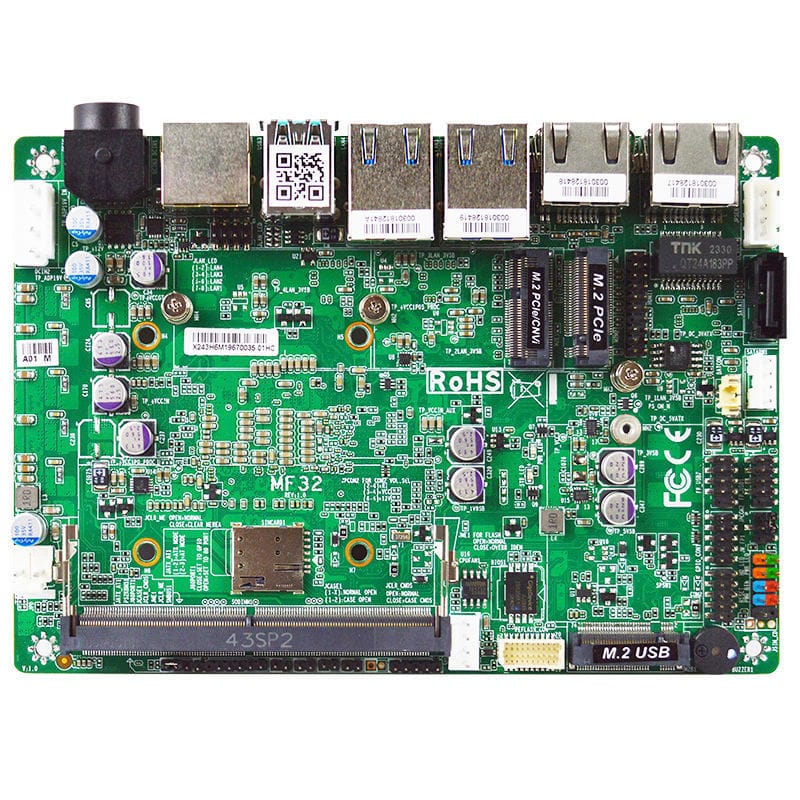 Single-Board-Computer / 3.5" SubCompact - MF32 - Jetway Information Co ...