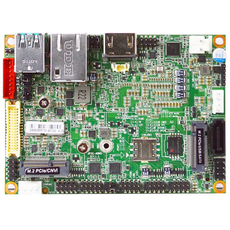 Mainboard / Pico-ITX / 2,5" - JPIC-ADN1 - Jetway Information Co., Ltd. - Intel® Alder Lake-N ...