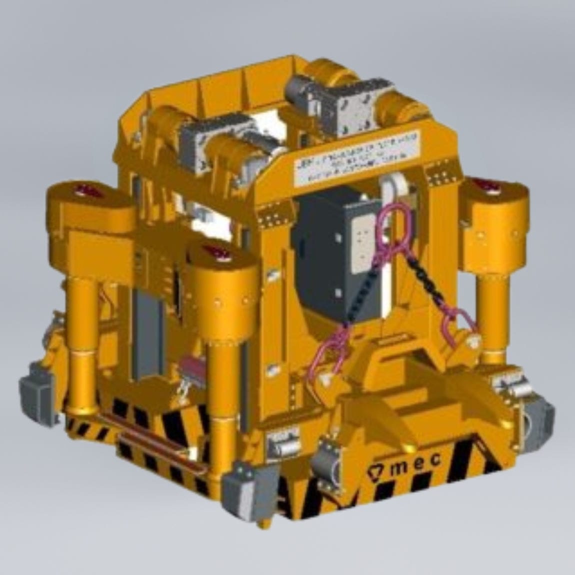 Elektromagnetische Traverse - Lenoir-Mec - für Rohre