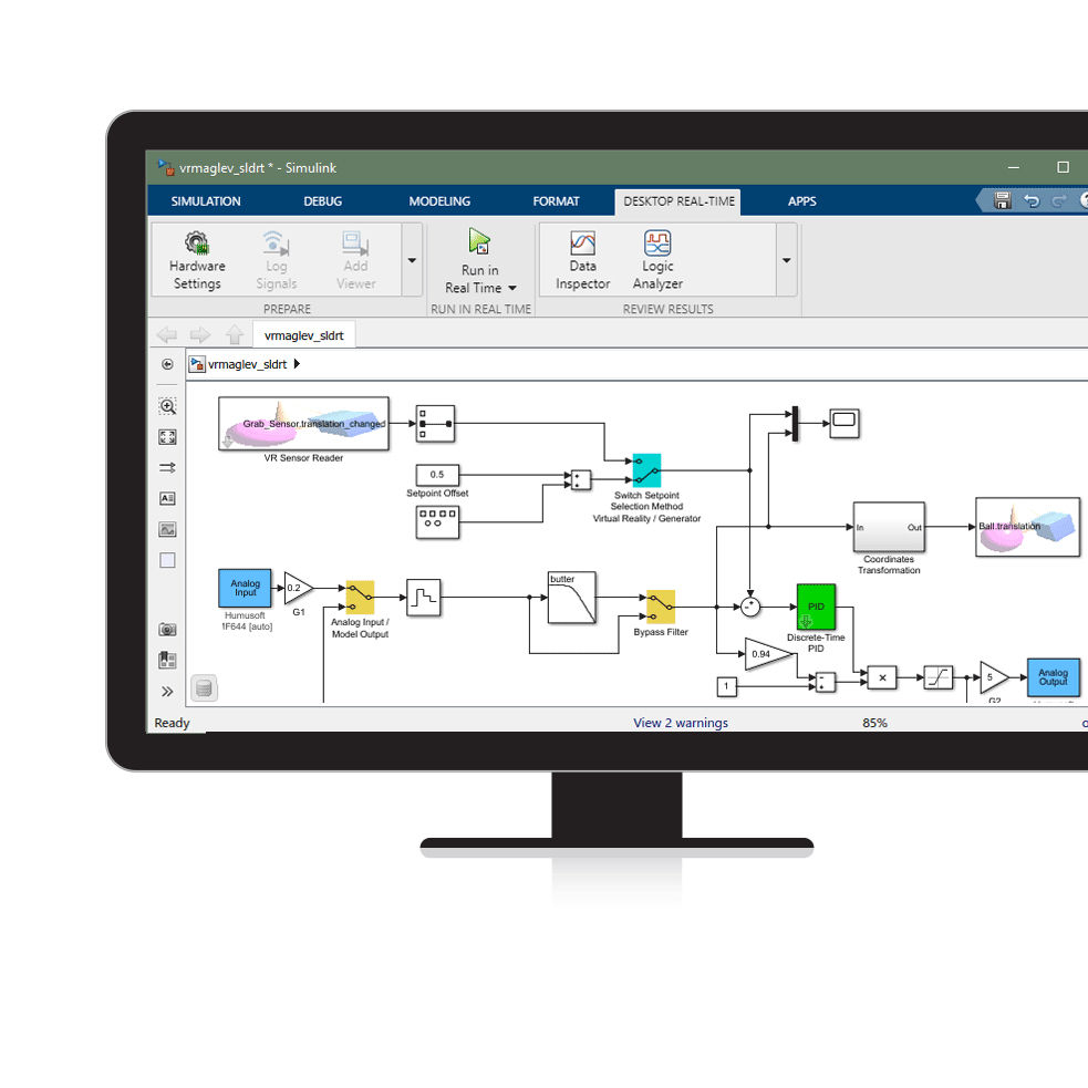 Software / Rapid Prototyping - Simulink Desktop Real-Time™ - The MathWorks - Simulation / Büro ...