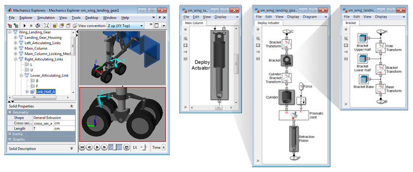 Mehrkörpersimulationssoftware - Simscape Multibody™ - The MathWorks - Modellierung / für ...
