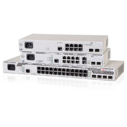 Smarter Ethernet-Switch - ETS-1 - RAD - 8 Ports / 24 Ports / Rack