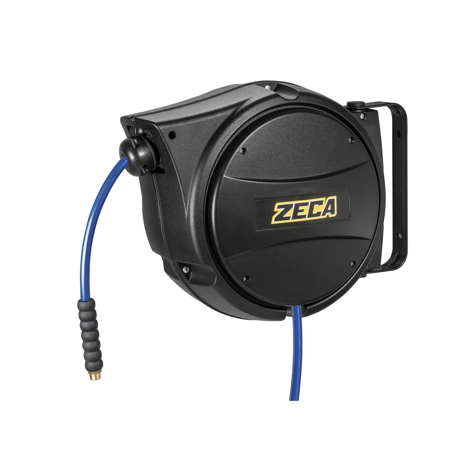Schlauchtrommel - AL81 BLACK - ZECA - einziehbar / stationär / Metall