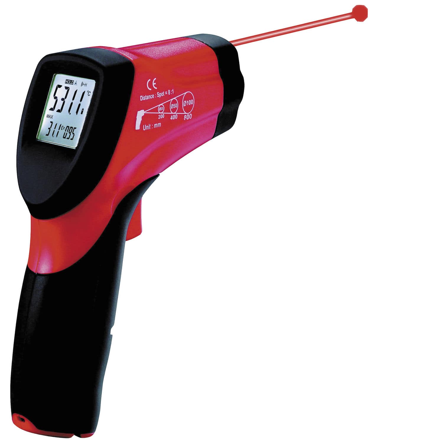 Infrarot-Thermometer - MTP 1325 - MTP Instruments Inc - mit LCD-Display ...