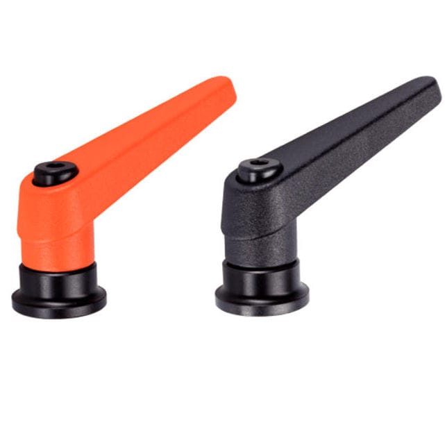 Stahlklemmhebel - EH 24420. series - HALDER France - verstellbar / mit Gewindeeinsatz