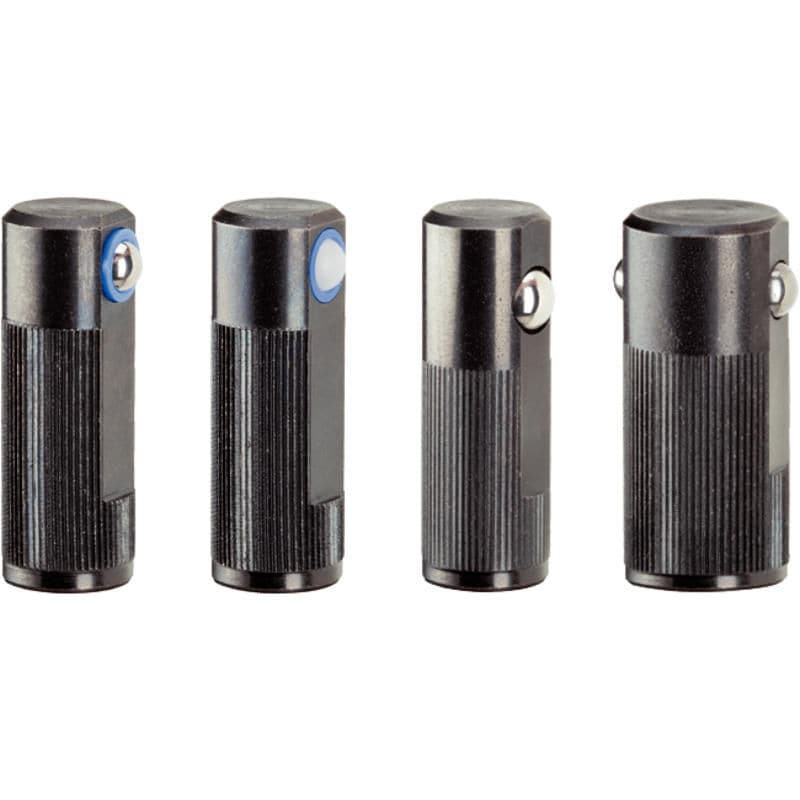 Edelstahl-Druckstift - EH 22140. series - HALDER France - Kugel / seitlich / Stahl