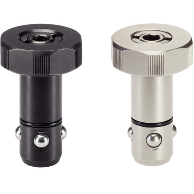 Stahl-Nullpunktspannsystem - EH 23111. series - HALDER France - mechanisch / kompakt / stahl ...