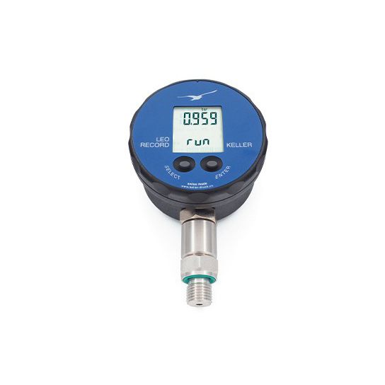 Digitales Manometer - LEO-Record - KELLER Pressure - G 1/4 / NPT 1/4 ...