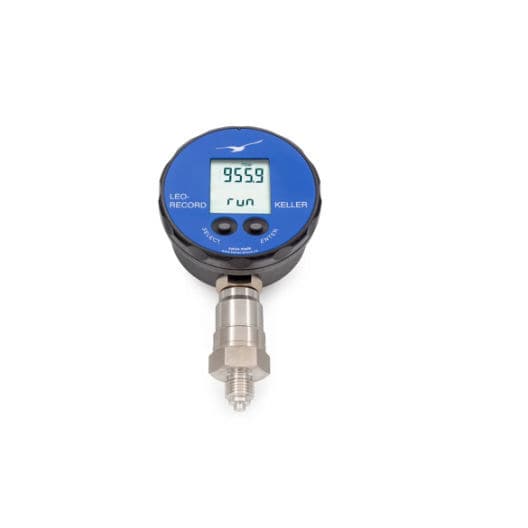 Digitales Manometer - LEO-Record-H2 - KELLER Pressure - Edelstahl ...