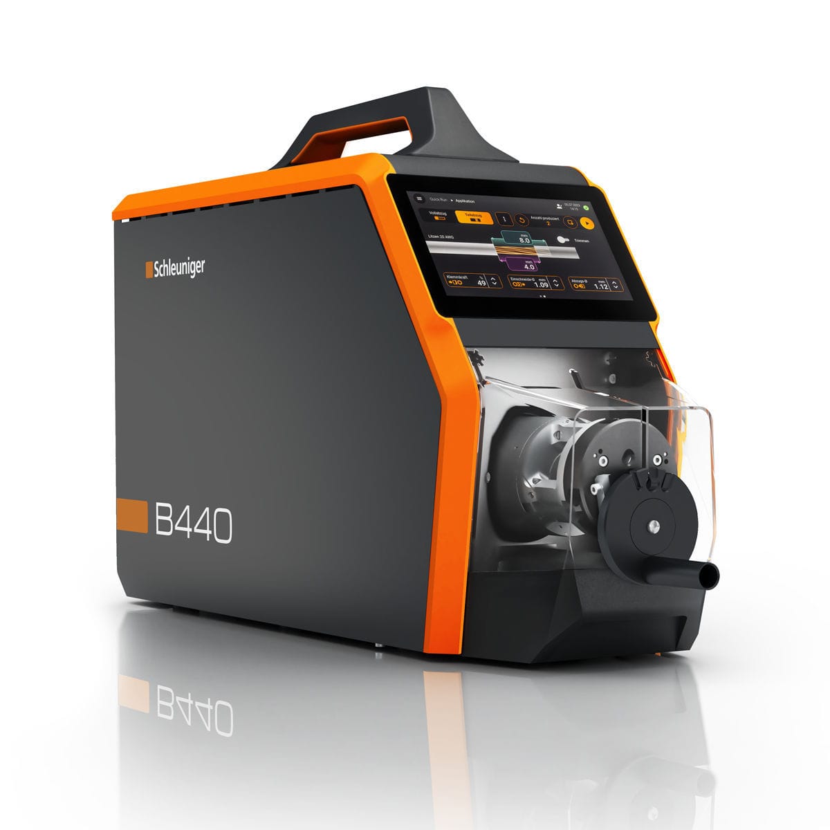 Abisoliermaschine für Koaxialkabel - Strip Series B440 - Schleuniger ...