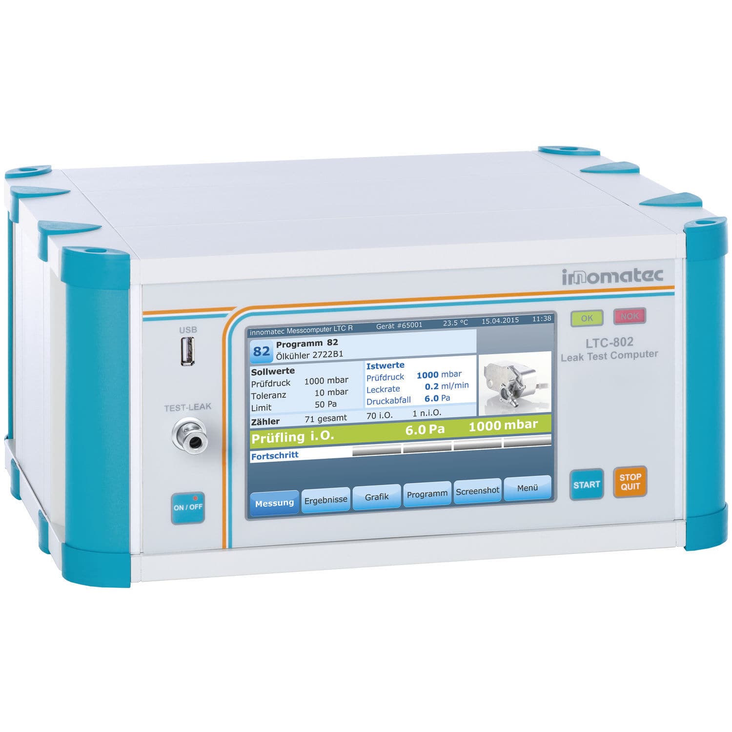 Druck-Dichtheitsprüfgerät - LTC-802 - innomatec - kompakt ...