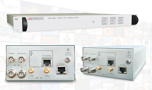 DVB-Modulator - MO-480, MO-481 - PROMAX ELECTRONICA