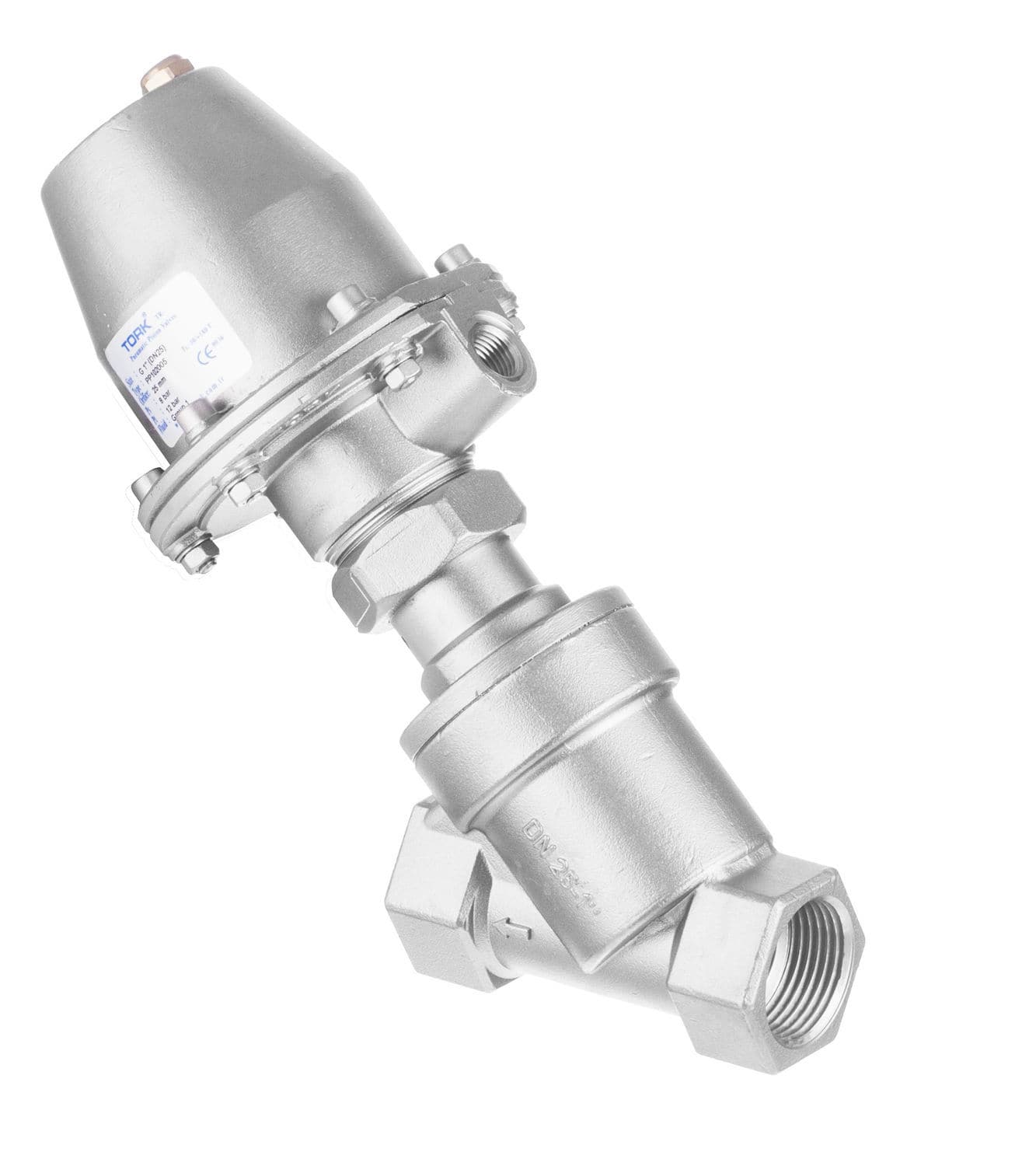 Kolbenventil - PP1020 and PP1021 Series - SMS-TORK - pneumatisch ...