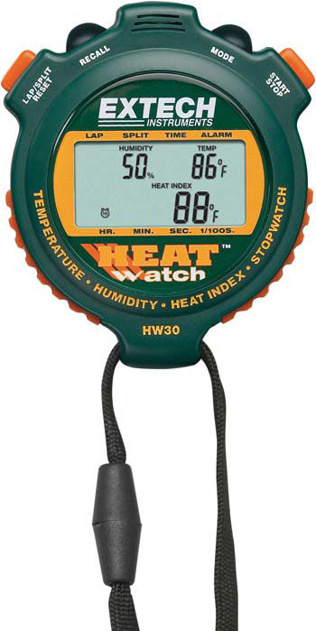 Luftfeuchtigkeits-Chronometer - HW30 - Extech - mit Temperaturmessung