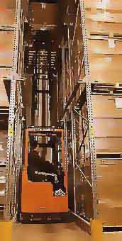 Warenlager-Regal - P90 Deepstore Drive-in - DEXION - Stau / für schwere ...