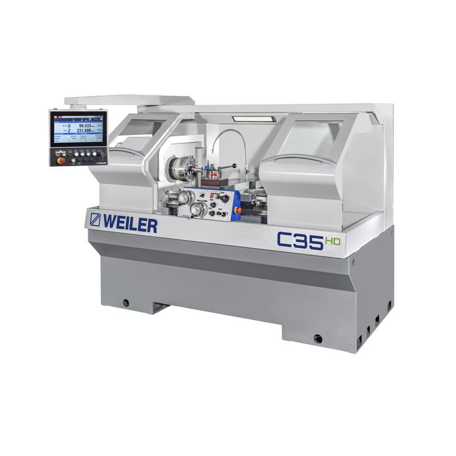 CNC-Drehmaschine - C35HD - WEILER Werkzeugmaschinen - horizontal / Bohr ...