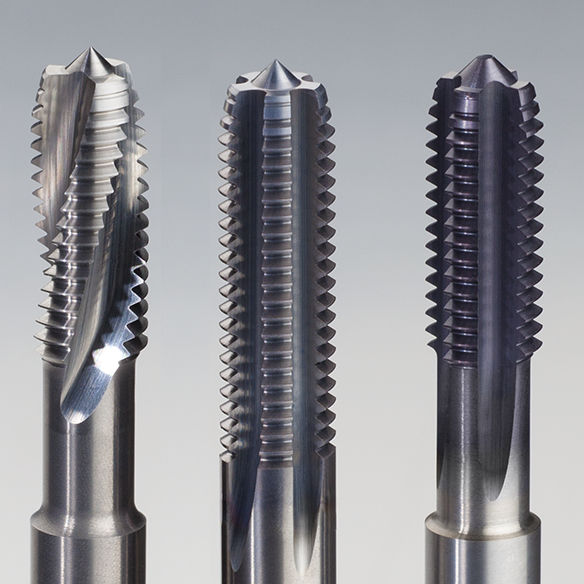 Monoblock-Gewindebohrer - T2xx - Dormer Pramet - Hartmetall / für ...