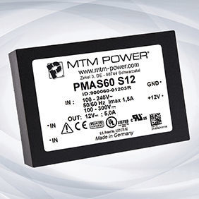 AC/DC-Netzteil - MAS60 S series - MTM Power Messtechnik Mellenbach GmbH - DC/DC / Einfachausgang ...