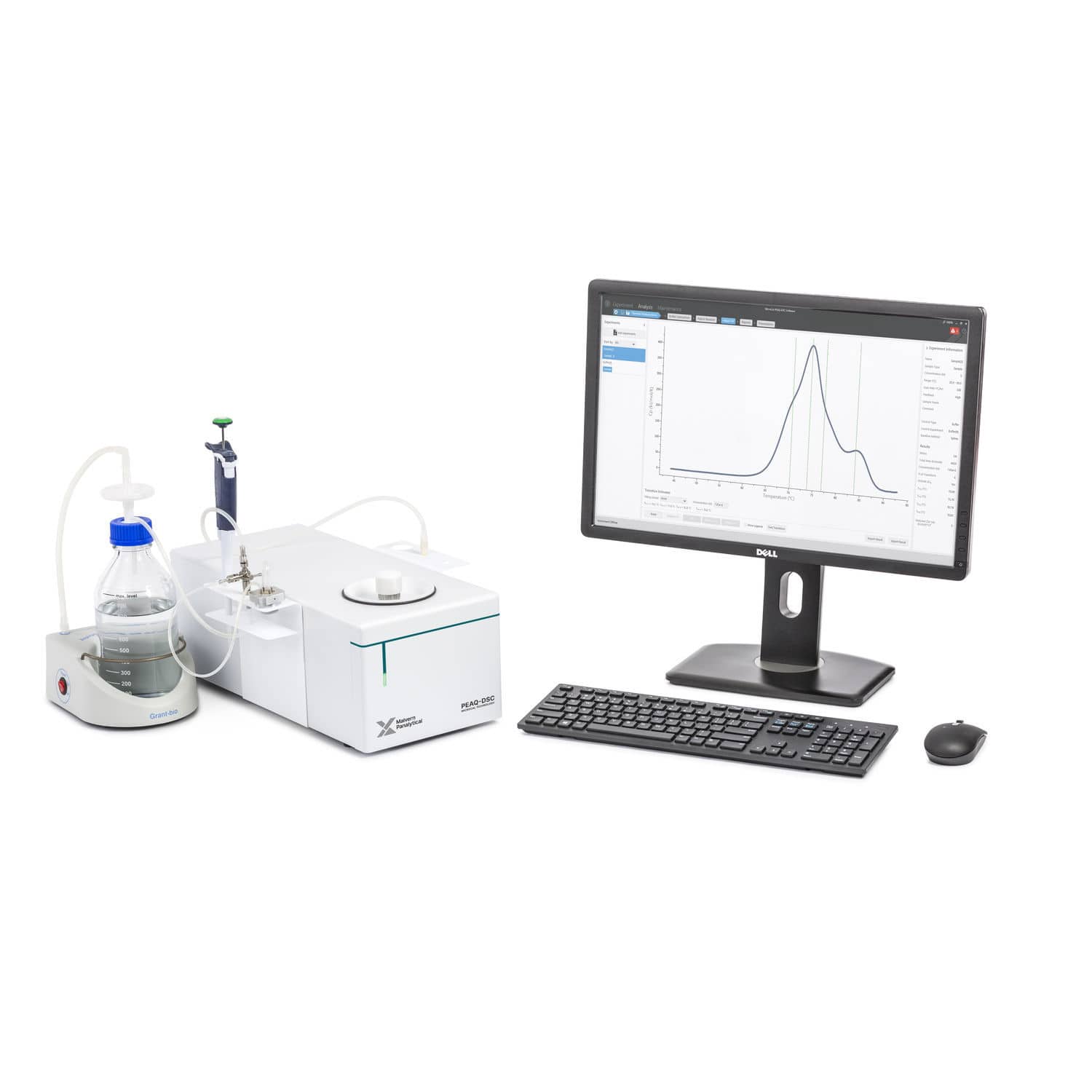 Differenz-Mikrokalorimeter - MicroCal PEAQ-DSC - Malvern Panalytical - DSC / zur Analyse der ...