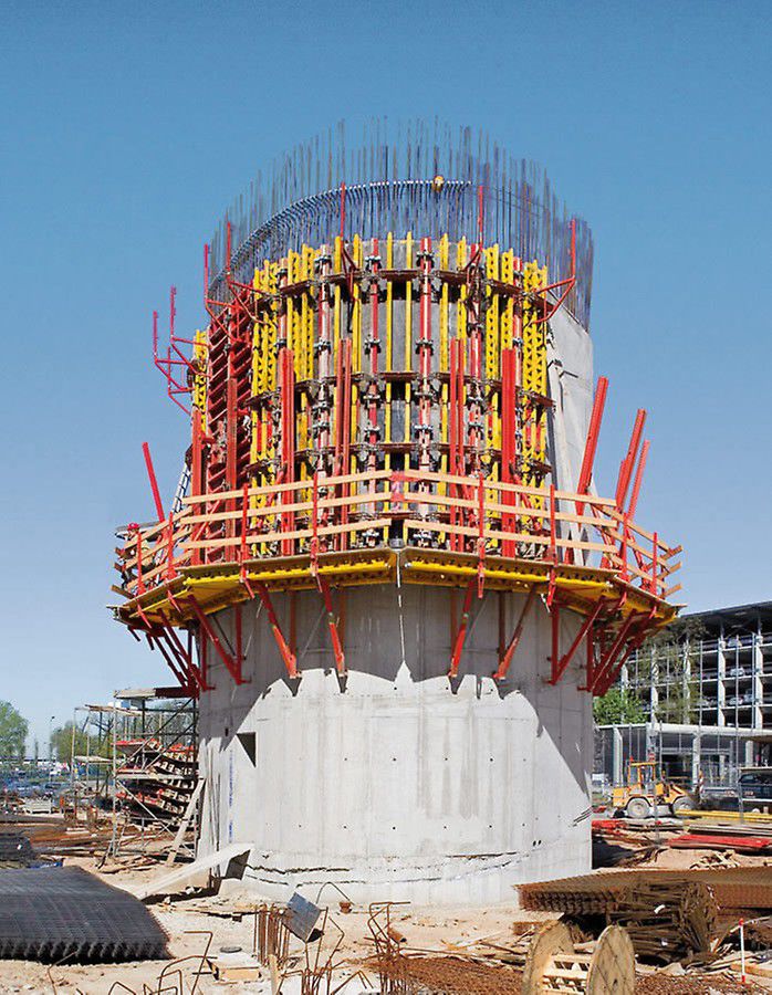 Rundschalung - RUNDFLEX - PERI - Wand