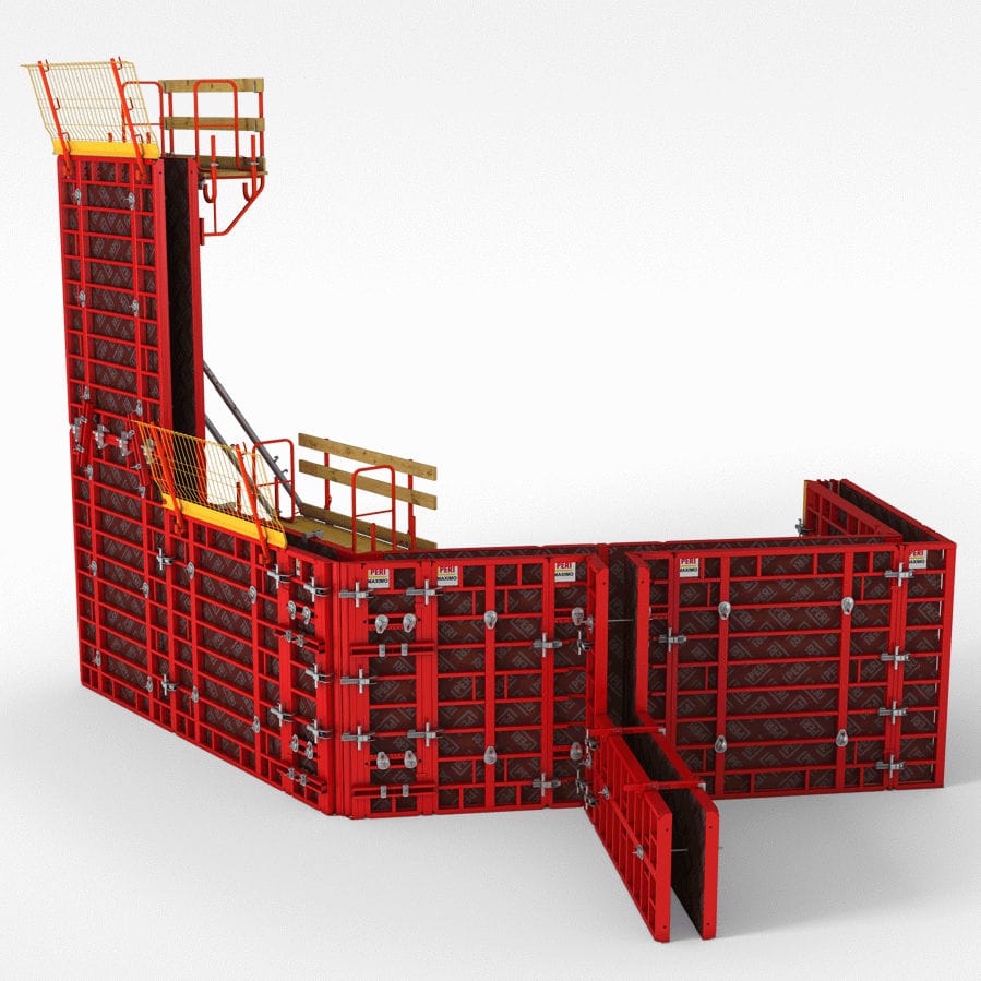 Rahmenschalung - MAXIMO - PERI - Wand