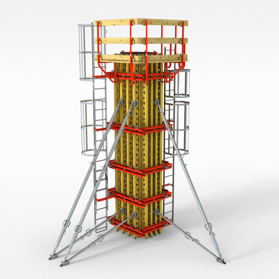 Rahmenschalung - VARIO GT 24 - PERI - Säulen