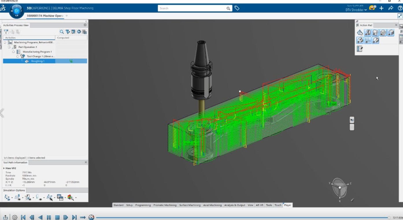 Programmiersoftware - NC Shop Floor Programmer - SOLIDWORKS - Simulation / CAD / Projektentwicklung