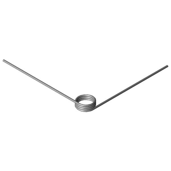 Torsionsfeder - T-16041L - GUTEKUNST FEDERN - Draht / Edelstahl