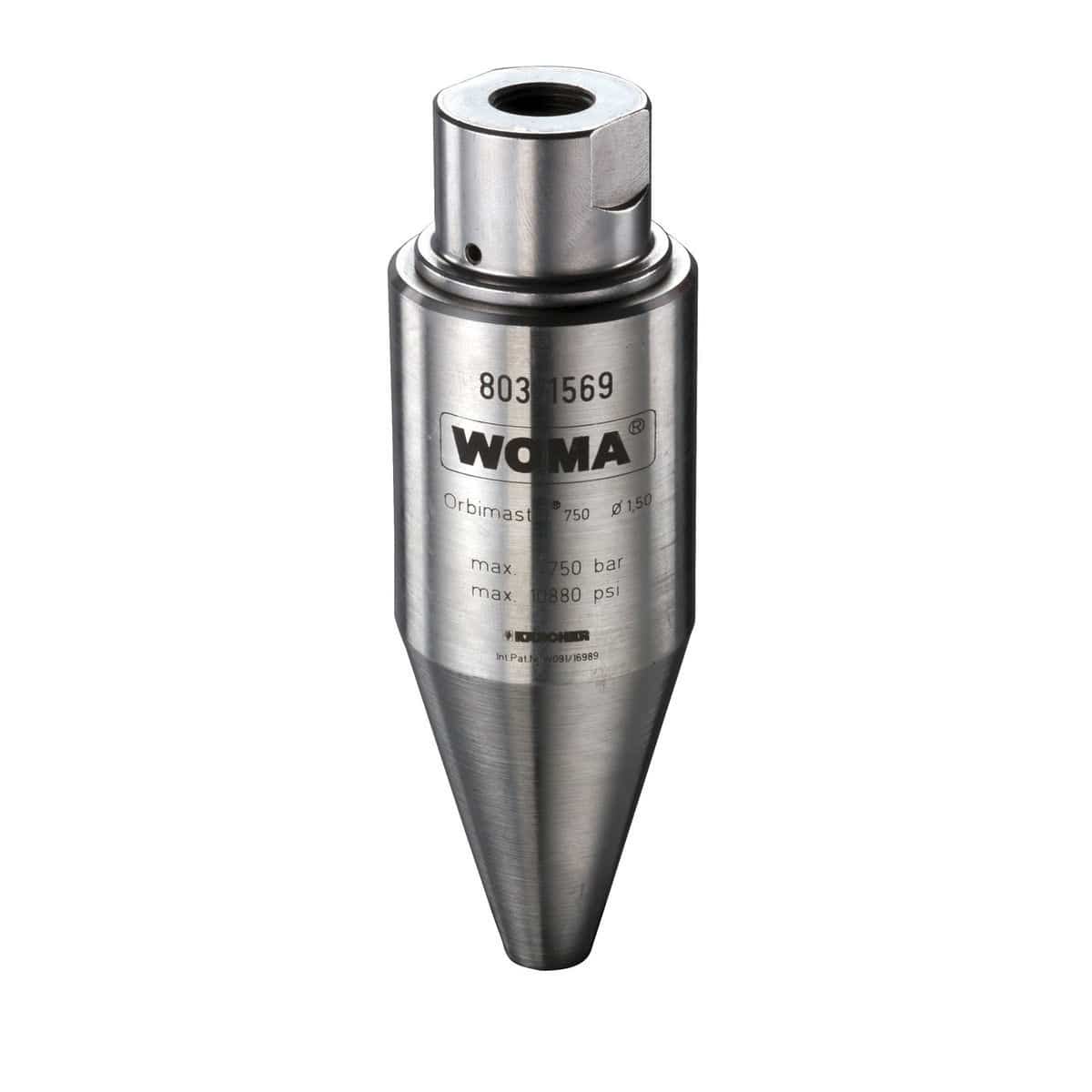 Reinigungsdüse - ORBIMASTER 500 - WOMA GmbH - für Wasser / Gummi ...