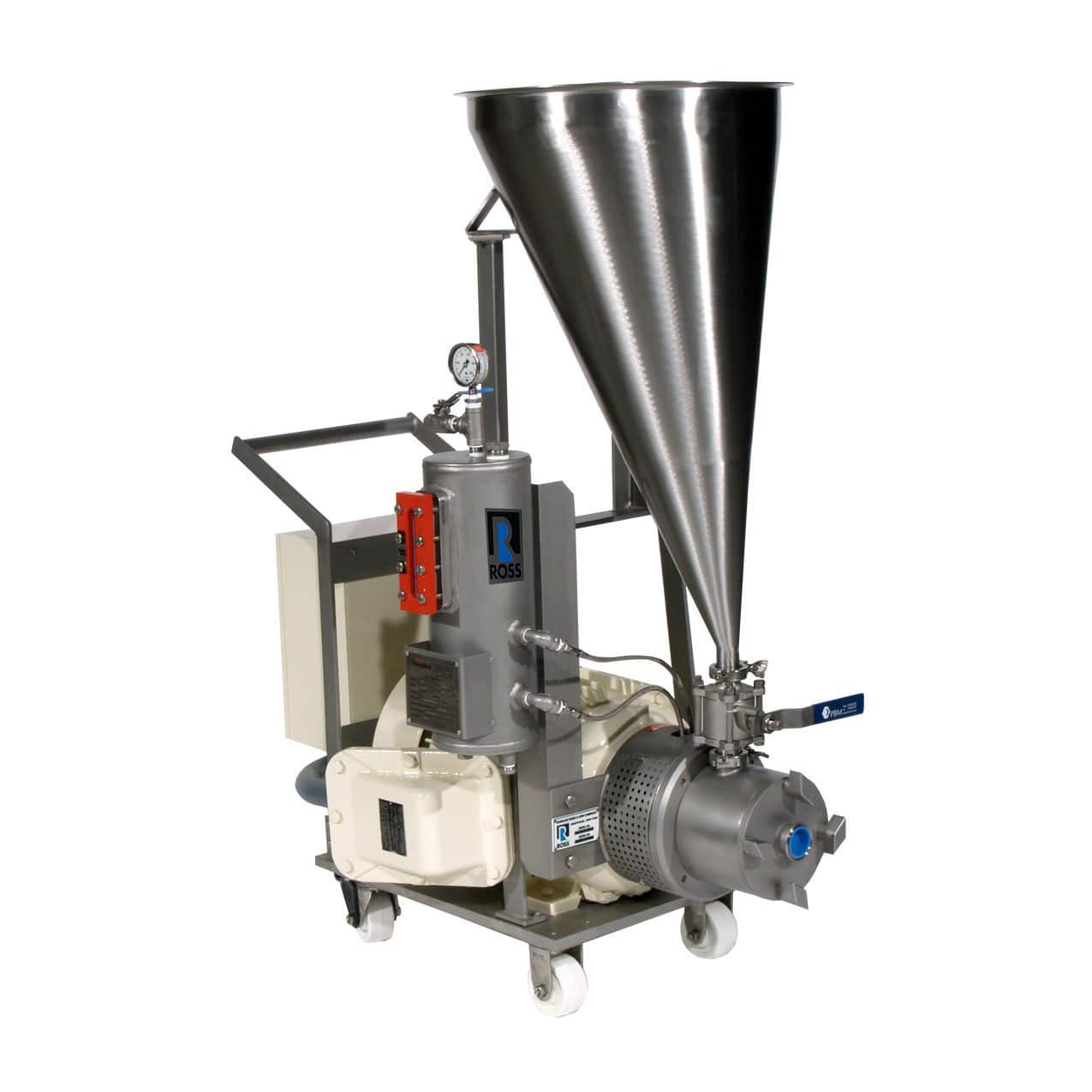 Mischer mit hoher Scherfestigkeit - SLIM - ROSS Mixers - Rotor-Stator ...