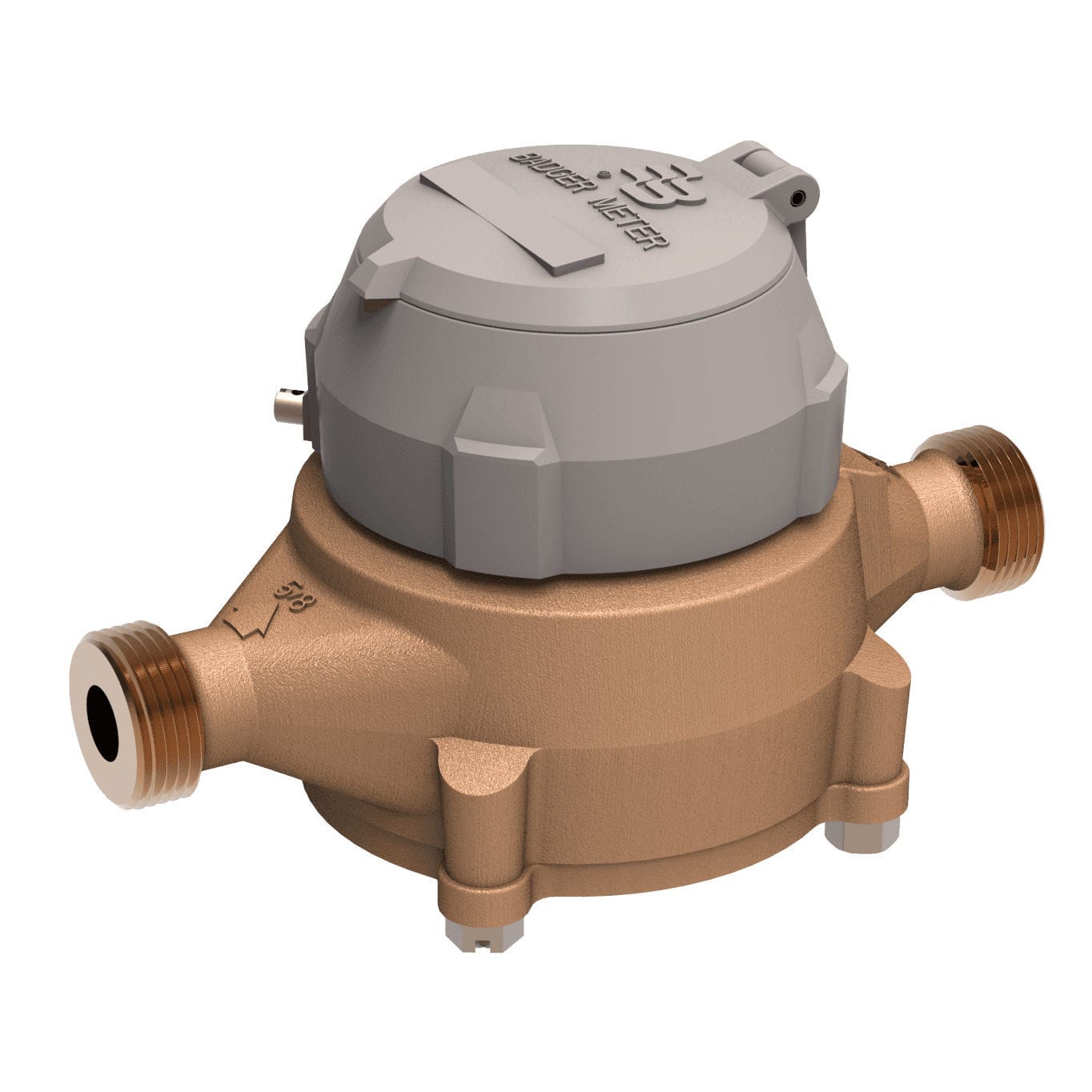 Analoger Wasserz hler M120 Badger Meter Mit Taumelscheibe Analoger Wasserz hler M120 Badger Meter Mit Taumelscheibe