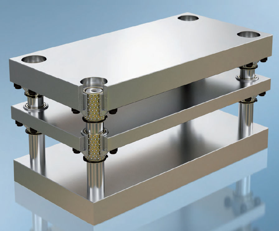 Säulengestell für Pressen - STRACK NORMALIEN