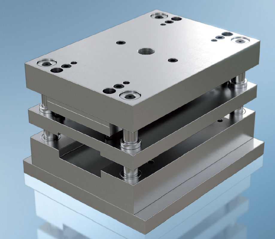 Stahl-Säulengestell - STRACK NORMALIEN - für Pressen