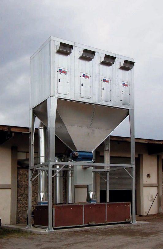 Absackfilteranlage - Mec ST series - CORAL - Luft / Staub / hochwirksam