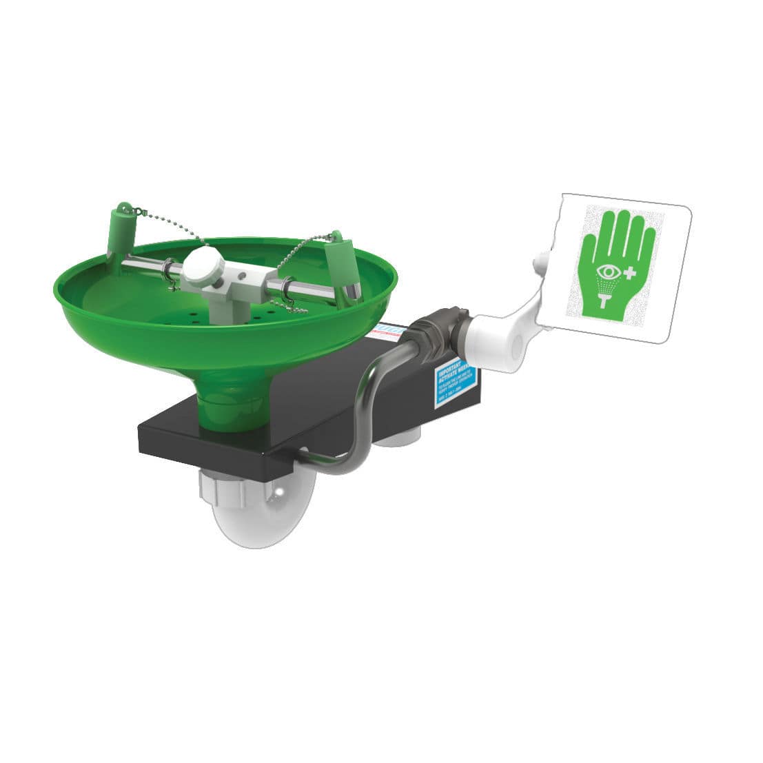 Wandmontierte Augendusche - LAB-85GS - Hughes Safety Showers - für ...