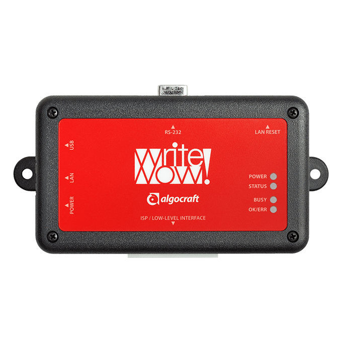 12V-Programmierer - WriteNow! - algocraft - RS232 / USB 2.0 / kompakt