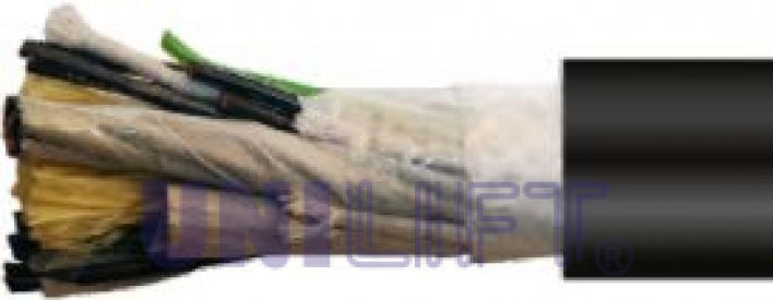 Versorgungs-Glasfaserkabel - SPREADERFLEX 3GSLTOE-J - UNILIFT - rund / für Außenbereich / PUR